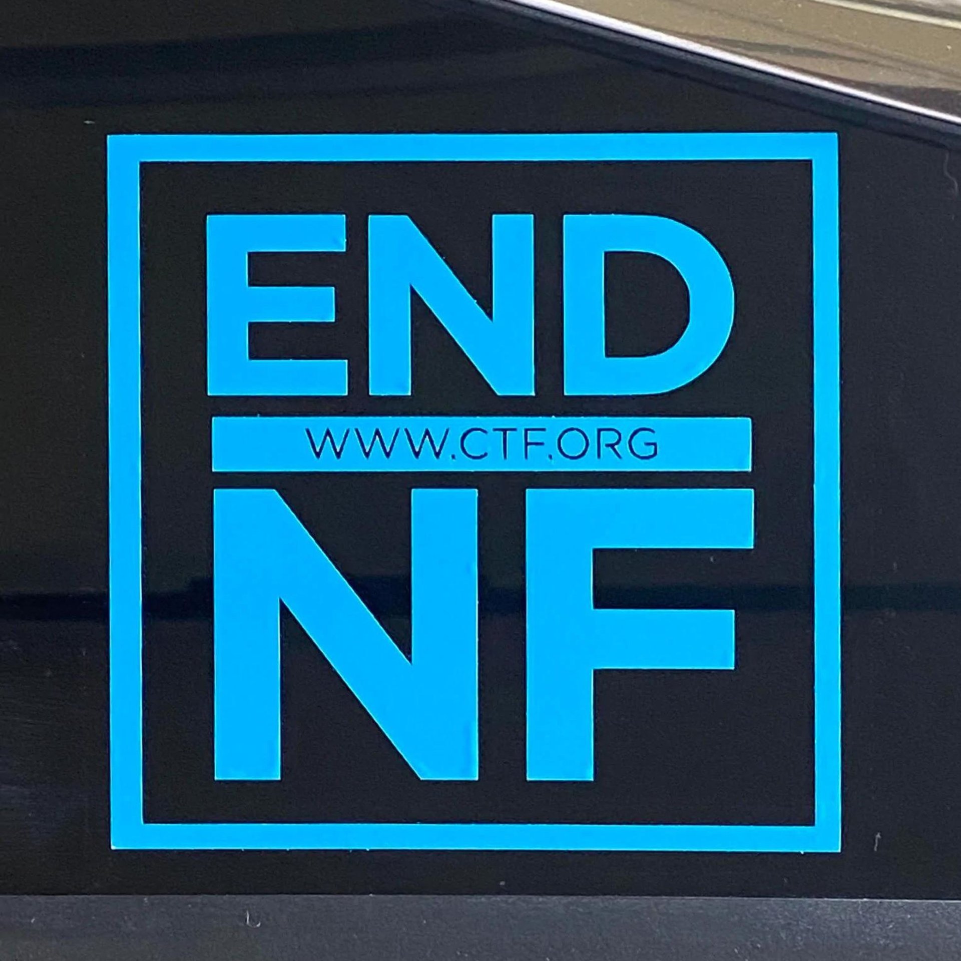 END NF Vinyl Decal - Childrens Tumor Foundation Store