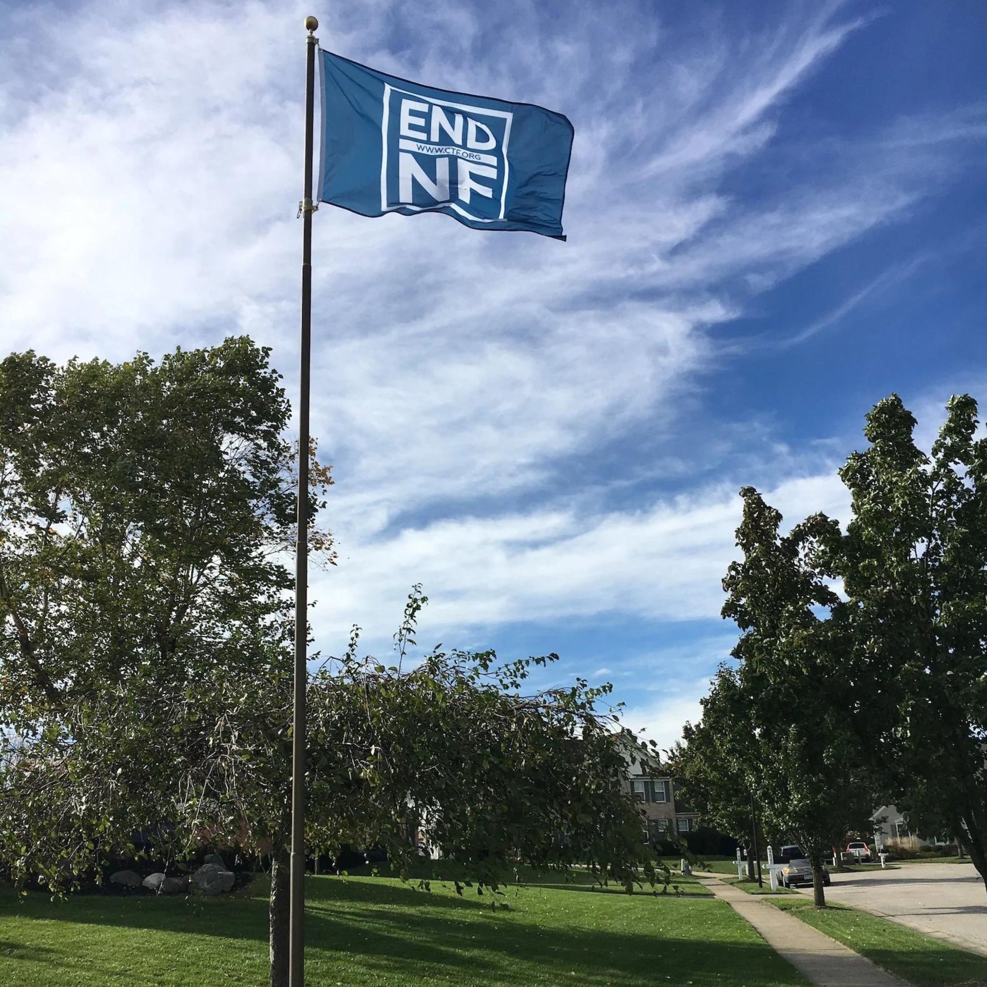 CTF END NF Flag - Childrens Tumor Foundation Store